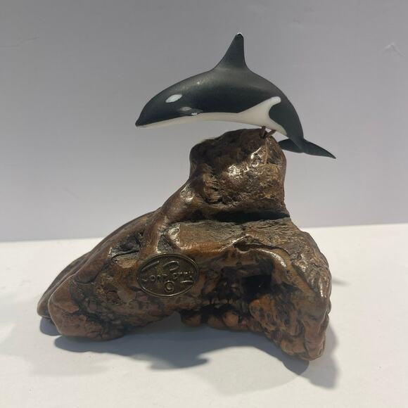 John Perry | Art | Orca Killer Whale Wood Sculpture By John Perry ...